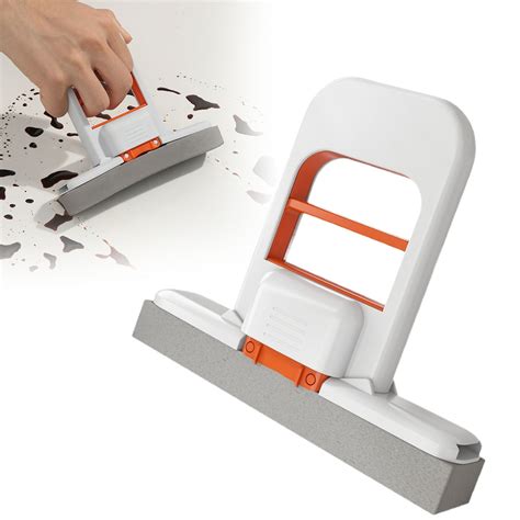 Vefsu Mini Mop Hand Mop Mini Mop Portable Self Squeeze Small Mop Mini Mop For Kitchen Counter