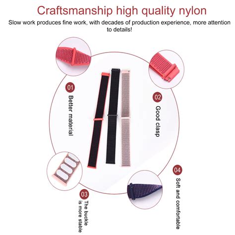 18mm Universal Nylon Loop Watch Band Seashell