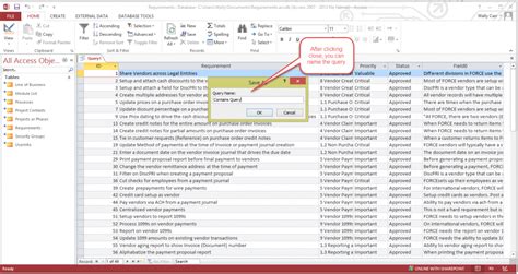 How To Apply An Access Query To SharePoint Data Stoneridge Software