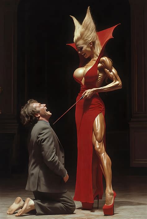 The Red Dress 81 By Powerdommes On Deviantart