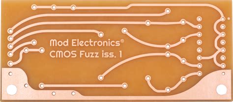 Pcb Vintage Style Circuit Board Cmos Fuzz Phenolic Board Ce Distribution