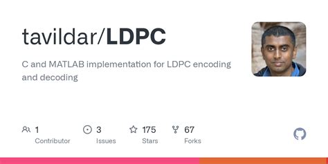 github tavildar ldpc c and matlab implementation for ldpc encoding
