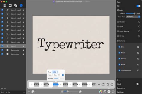 Typewriter Text Effect And Animation Art Text Tutorials