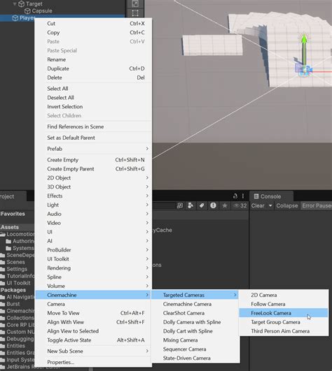 Unity Cinemachine Questions 3rd Person To Rotate Around Player Target Unity Engine Unity