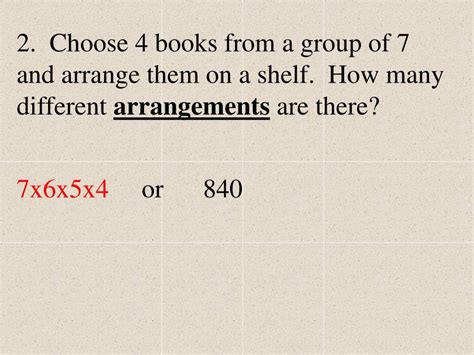 PPT PERMUTATIONS AND COMBINATIONS PowerPoint Presentation Free Download ID