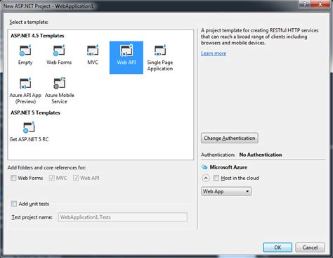 Include Web Api In Existing Aspnet Mvc Project Stack Overflow