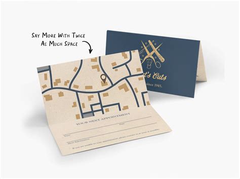 Folded Business Cards Tent Cards Vistaprint Au