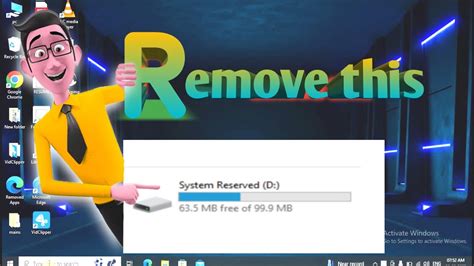 How To Remove Reserved System In Windows System Reserved Partition Kaise Hide Kare YouTube