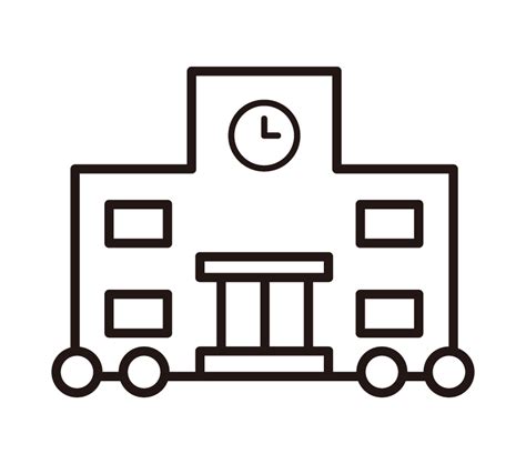 学校のイラスト フリーイラスト素材集 Kukukeke