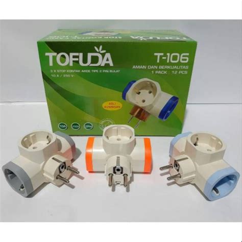 Jual STEKER T ARDE Tanpa SAKLAR COLOKAN STEKER T Arde PERSEGI WARNA CABANG 3 ARAH T ARDE