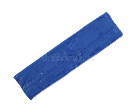 Blue modeling clay stock photo. Image of white, background - 23779420