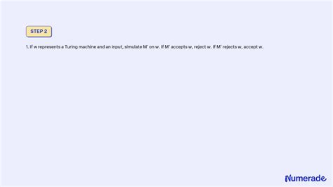 Solved Investigate And Prove That The Following Closure Properties Hold For Turing Machines