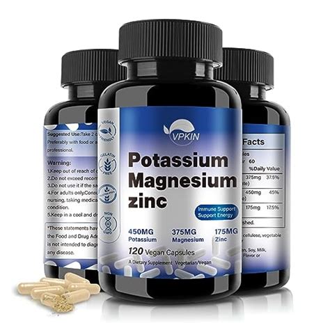 Reviews For Vpkin Potassium Magnesium Supplement 1000mg Bestviewsreviews