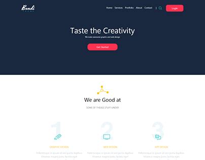 Bootstrap Convert Projects Photos Videos Logos Illustrations And Branding Behance
