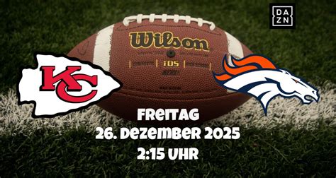 Kansas City Chiefs Denver Broncos Football Nfl Live Am 26122025