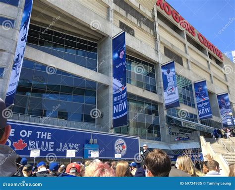 Blue Jays Baseball Game Editorial Image Image Of Centre 69724935