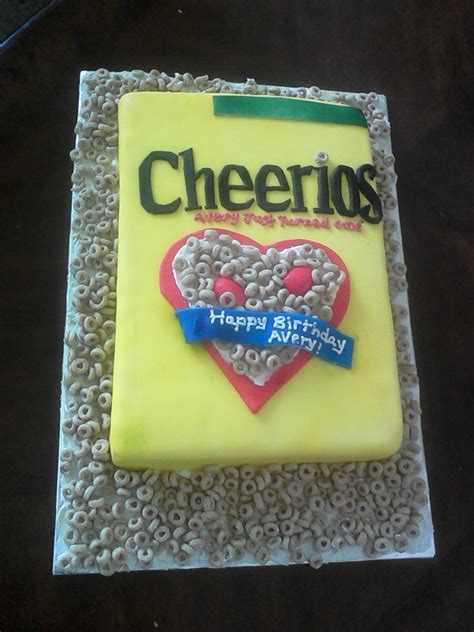 Megans Creations Cheerios Cake