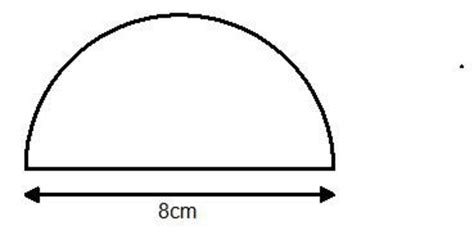 Area Of A Semicircle Finding The Area Of Semi Circles Hubpages