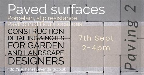 Paved Surfaces Construction Details For Landscape And Garden Design Part