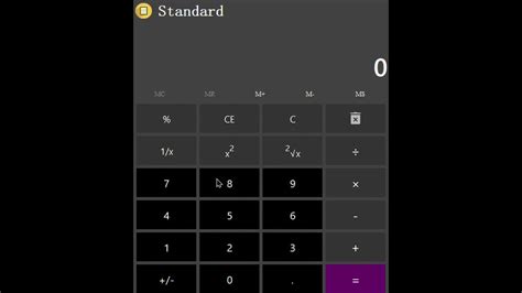 Standard Calculator Java Netbeans Youtube