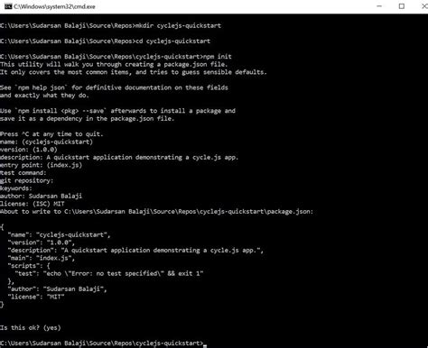 Cycle Js Quick Start With Node Js Babel And Browserify In Visual