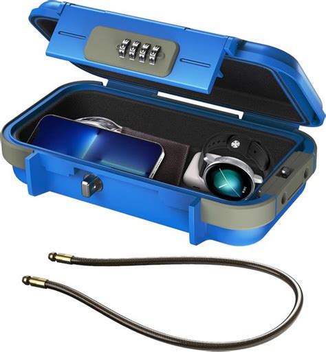 Lexium Strandkluis Kluis Draagbare Kluis Reiskluis Kluisje Met