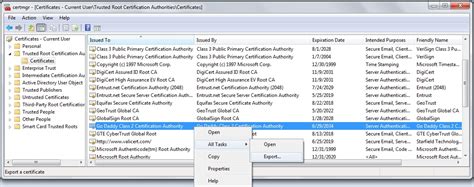 moving a certificate from windows to the java cacerts file