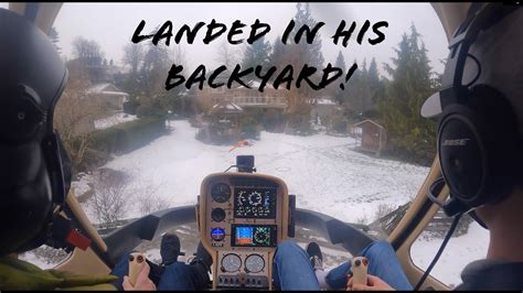 Ep 30 Intro Flight With A Surprise Backyard Landing Youtube