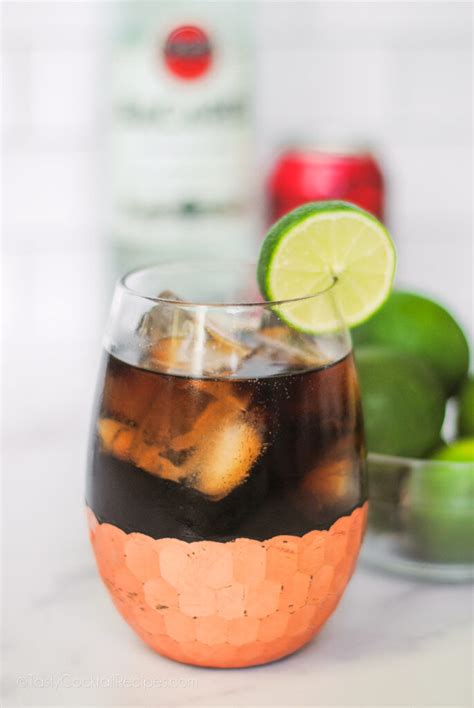 Cuba Libre Cocktail Recipe Tasty Cocktail Recipes