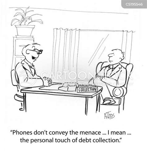 Debt Collector Cartoons And Comics Funny Pictures From Cartoonstock