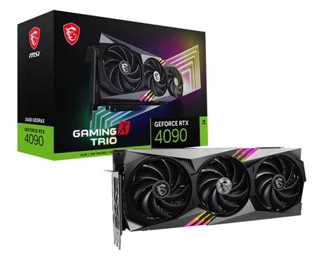 Msi Geforce Rtx 4090 24gb Gaming X Trio Graphic Card