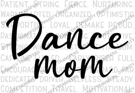 Dance Mom Dynasty Transfers