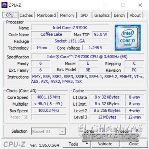 Review Intel Core I7 9700k Exclusiva