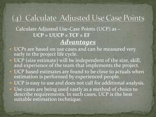 Use case point ( Software Estimation Technique) | PPT