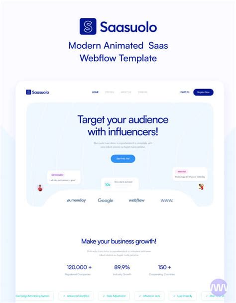 Sasuolo SaaS HTML Responsive Website Template