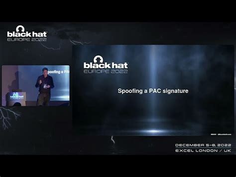 black hat talk breaking kerberos rc4 cipher and spoofing windows pacs