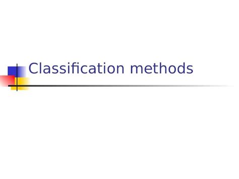Ppt 7simple Classification Dokumentips