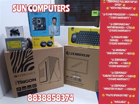 Assembled Desktop Computer At ₹ 17500 Piece Assembled Desktop Computer In Madurai Id