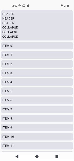 Android Jetpack Compose How To Create Collapsing Composable Stack Overflow