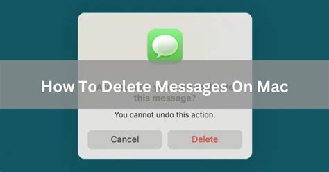 How To Delete Messages On Mac A Comprehensive Guide How To Delete Messages On Mac A Comprehensive Guide