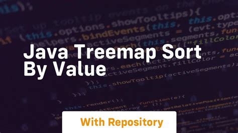 Java Treemap Sort By Value Youtube