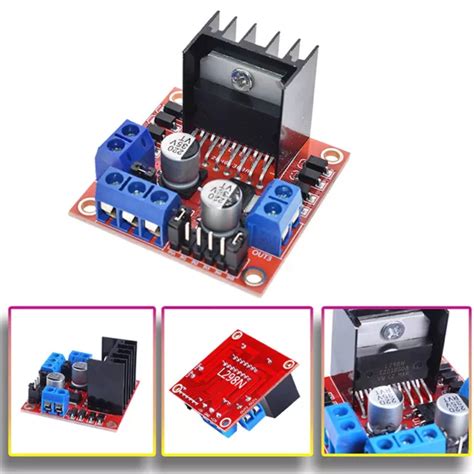 1 5pcs l298n dual h bridge dc stepper motor driver controller module
