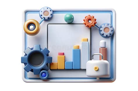 Flat AI Driven Blockchain Frame Concept As A Border Frame With Blockchain Symbols And Digital