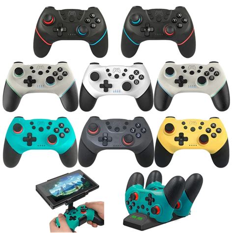 블루투스 호환 프로 게임패드 N Switch Ns Switch 콘솔 무선 게임패드 Usb 조이스틱 스위치 프로 컨트롤러