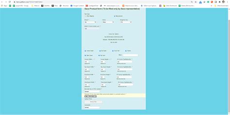 Submit Button Is Missing