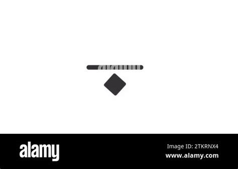 Animated Cube And Circle Loader Shape Morphing Simple Black And White Loading Icon 4k Video