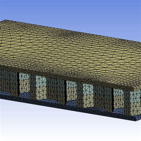Generated Mesh Of The CAD Model Download Scientific Diagram