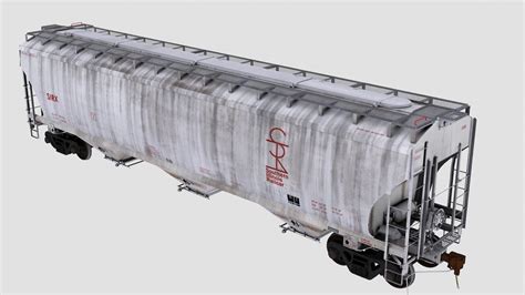 Sirx Trinity 3 Bay Covered Hopper Virtual Railroad Mods