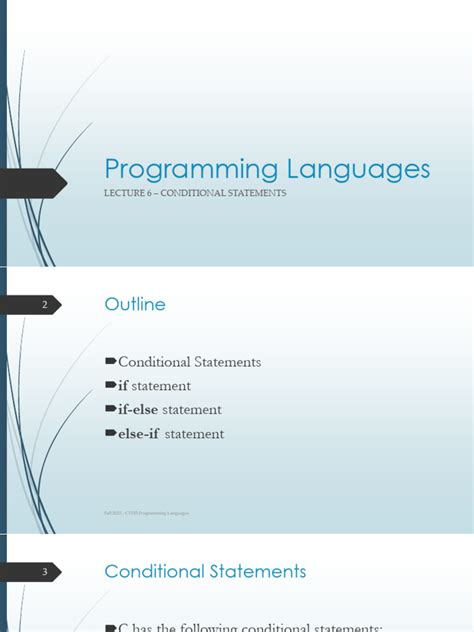 lecture 6 conditional statements pdf