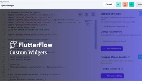 Creating Custom Widgets In Flutterflow Ezubkas